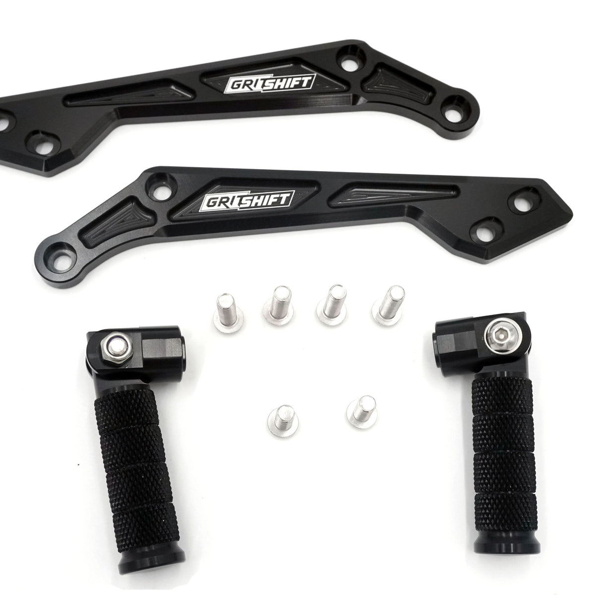 GritShift Aluminum Passenger Footpeg Kit for Sur Ron LBX & Segway X260 ...