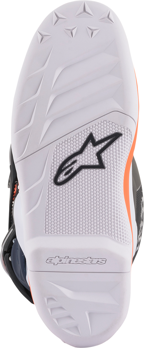 ALPINESTARS Tech 7S Boots - Black/Orange/White - US 7 2015017-1241-7 ...