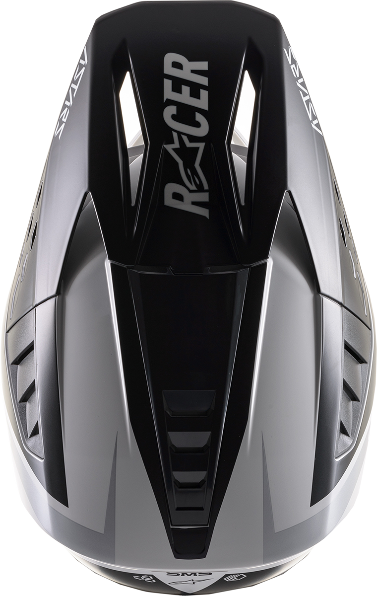 ALPINESTARS SM5 Helmet - Rayon - Gray/Black/Silver - Medium 8304121-92 ...