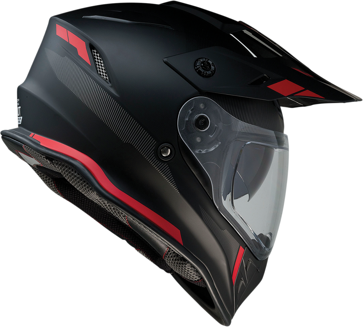 Z1R Range Helmet - Uptake - Black/Red - XL 0140-0017 – Electrek Moto