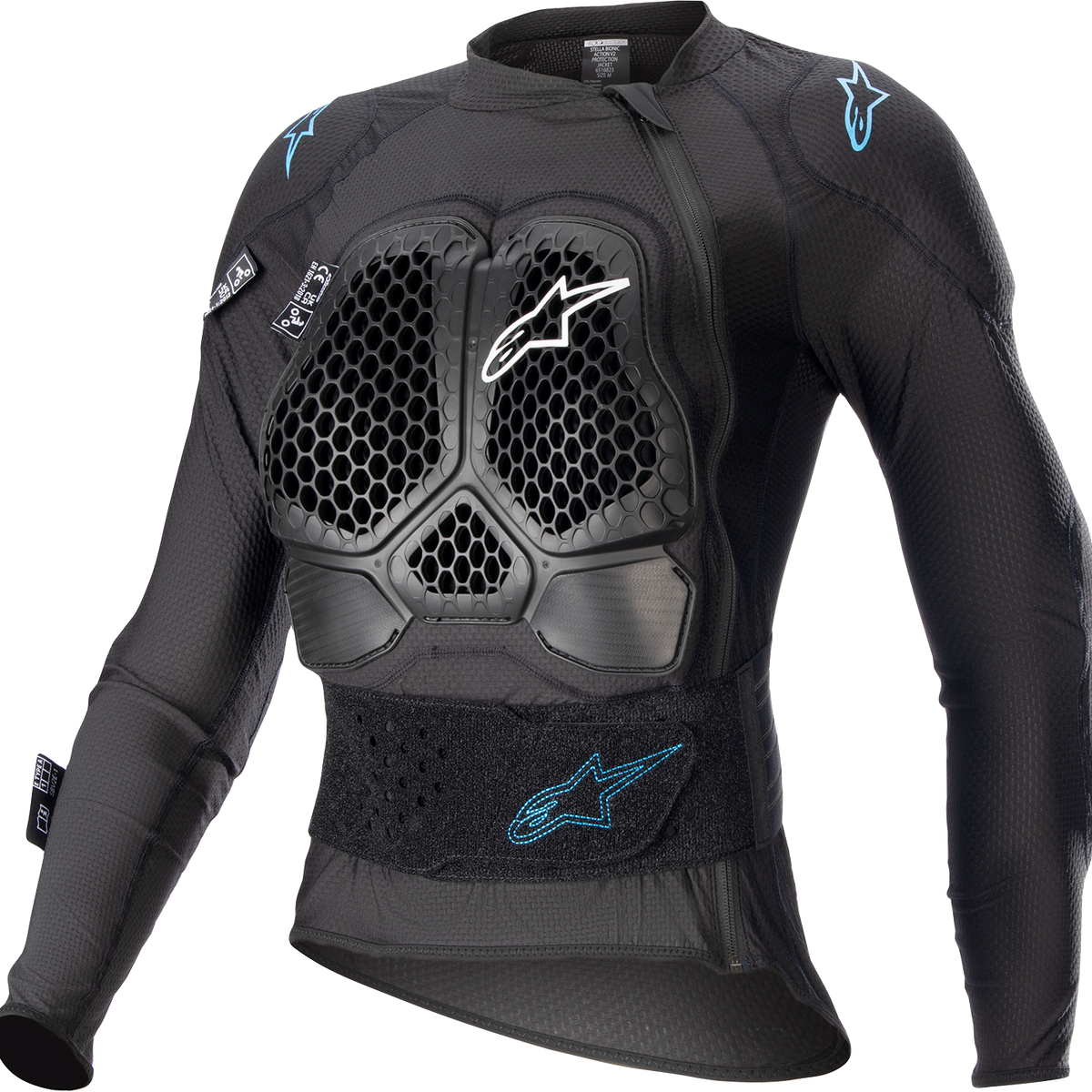 ALPINESTARS Stella Bionic Action V2 Protection Jacket - Black/Cream ...