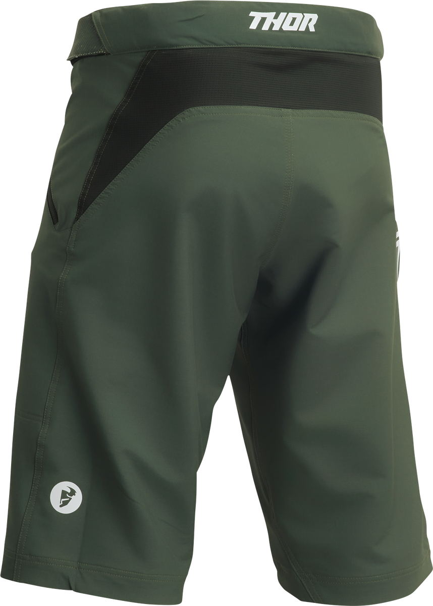 THOR Intense Shorts - Forest Green - US 34 5001-0291 – Electrek Moto