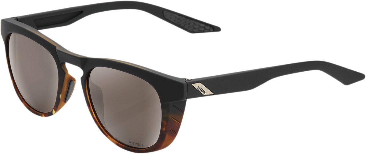 Slent Sunglasses - Black - Silver Mirror – Electrek Moto