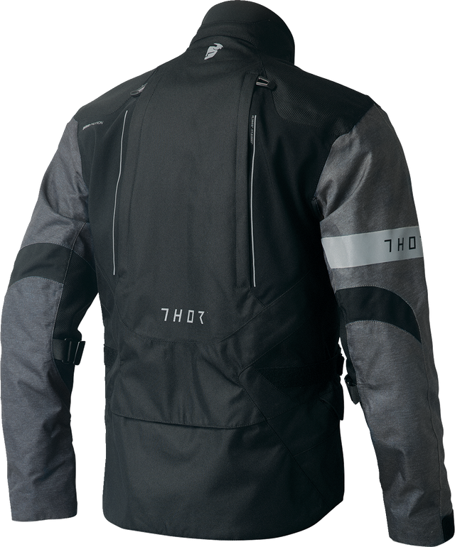 THOR Range Jacket - Black/Gray - Medium 2920-0722 – Electrek Moto