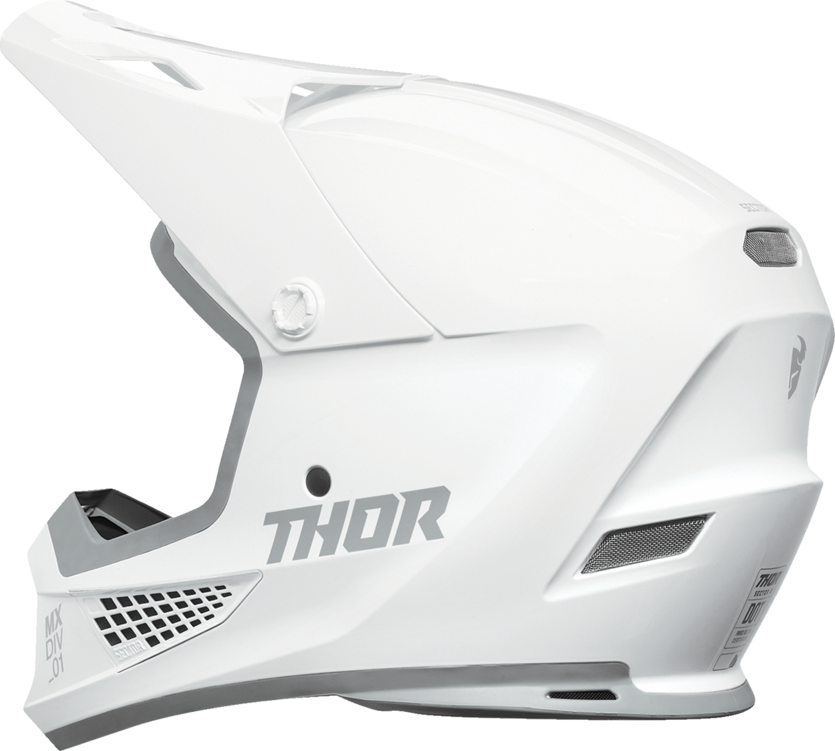 THOR Sector 2 Helmet - Whiteout - Medium 0110-8163 – Electrek Moto