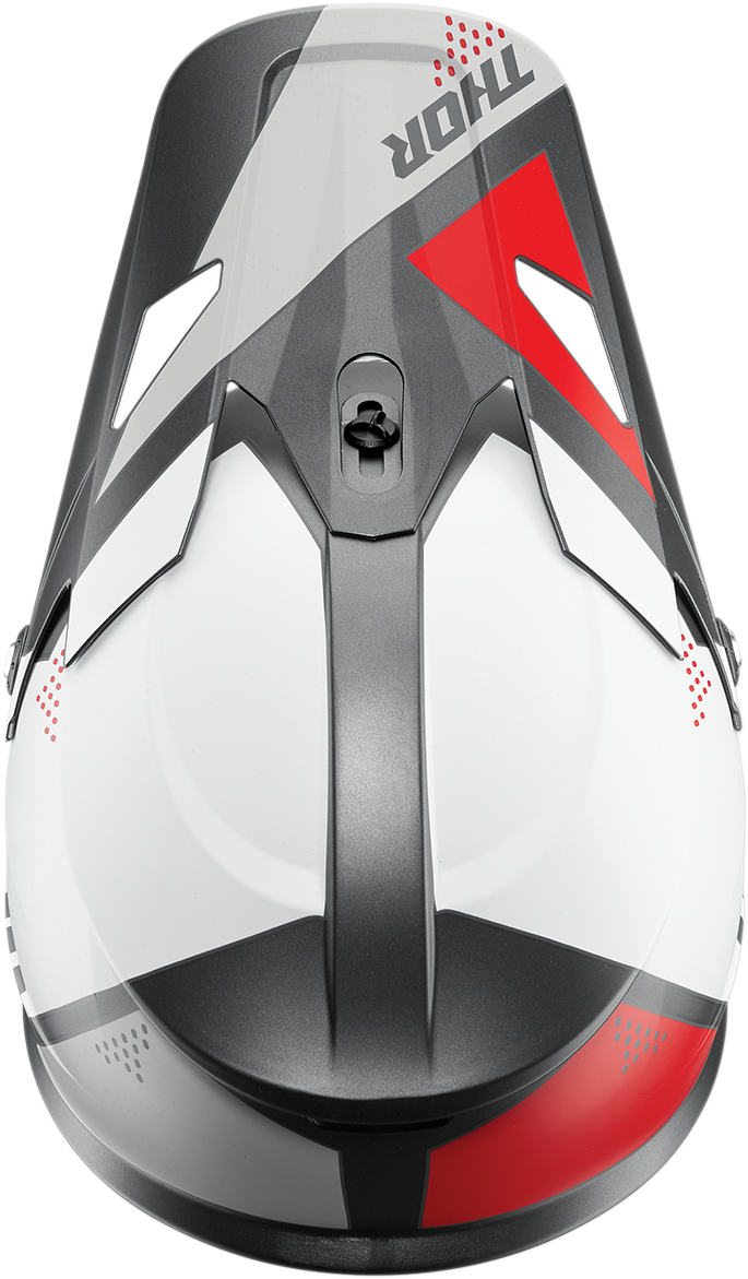 THOR Sector Visor - Blade - Charcoal/White 0132-1322 – Electrek Moto