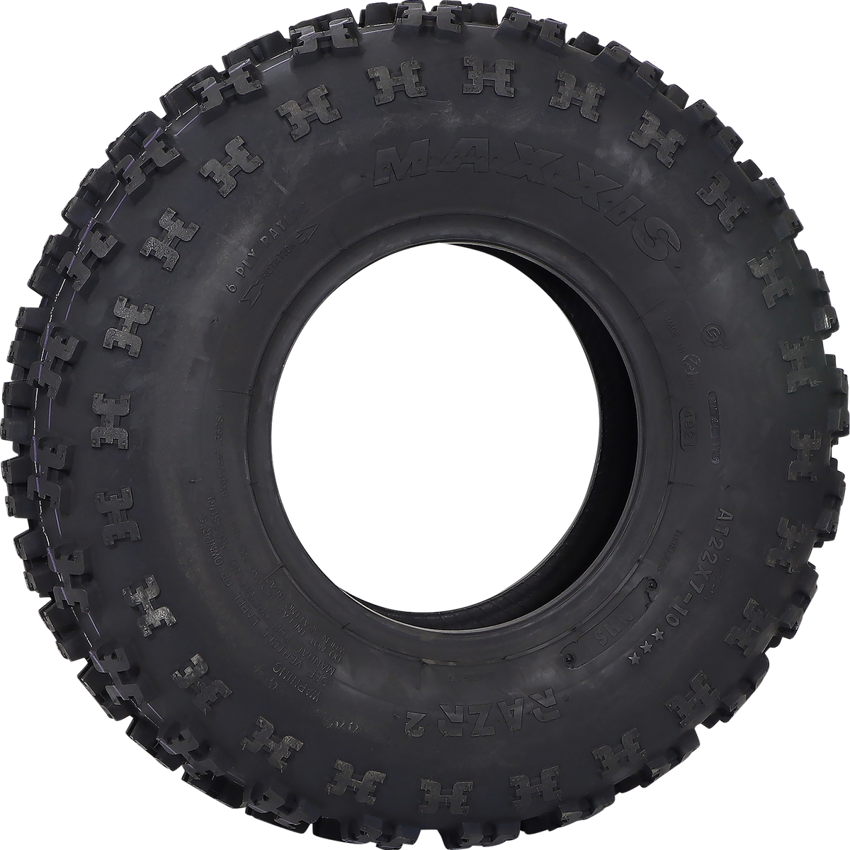 Tire - Razr 2 - Front - 22x7-10 - 6 Ply – Electrek Moto
